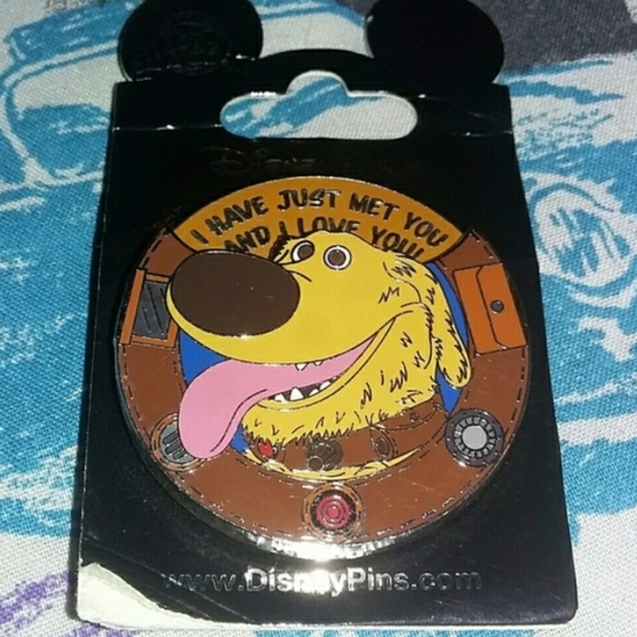 Disney | Accessories | 209 Disney Dug Up Dog Spin Pin Tv | Poshmark